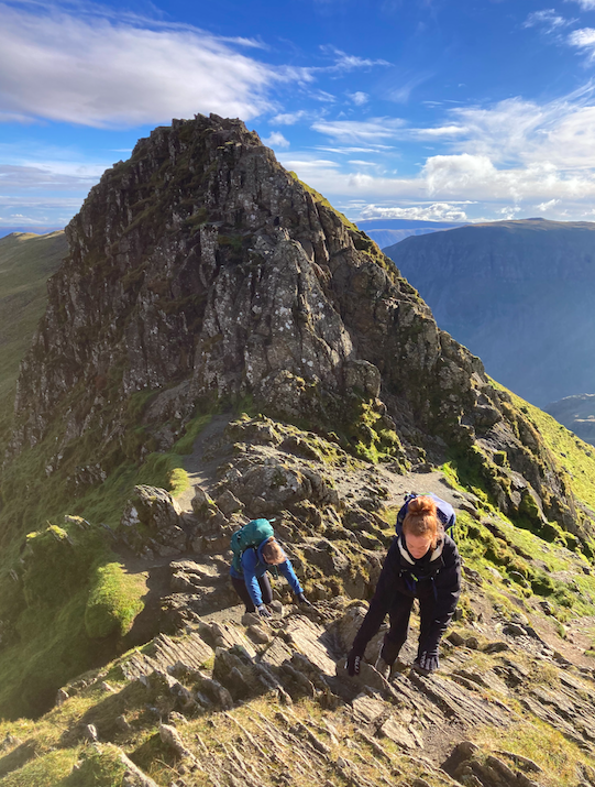 Helvellyn via Striding Edge and Swirral Edge - A Glorious Weekend ...
